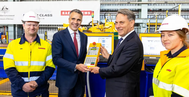 Construction under way on first Hunter Class frigate | The Australian ...