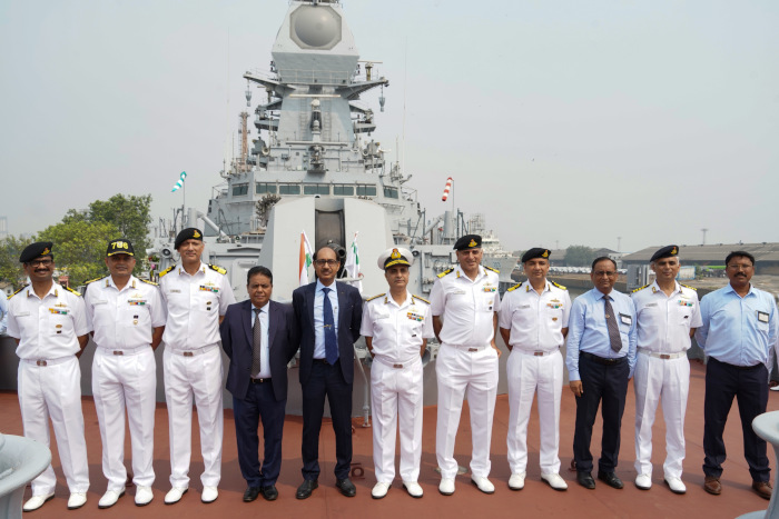 Third Indian Project 15b destroyer delivered | The Australian Naval ...