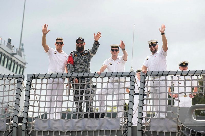 HMAS Sydney heads for US trials | The Australian Naval Institute