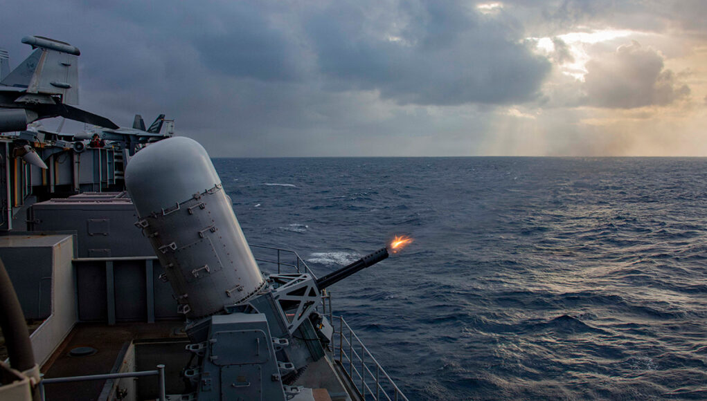 American supercarrier ‘opens fire’ in Pacific | The Australian Naval ...