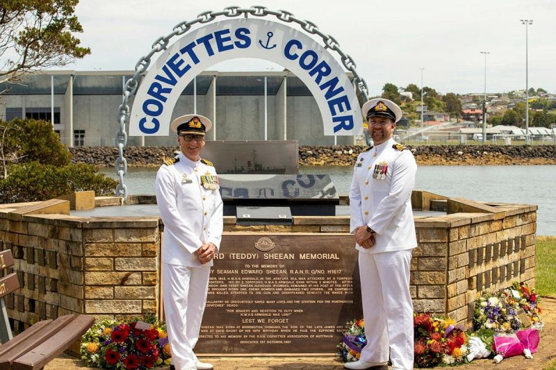 Teddy Sheean memorial unveiled | The Australian Naval Institute